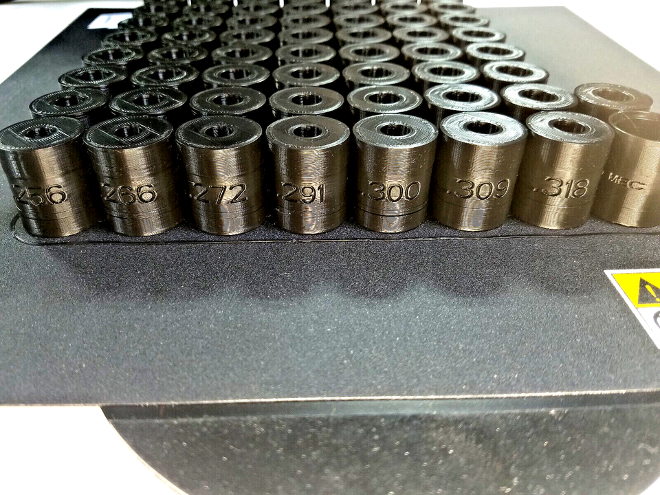 58 pcs Hornady Powder Bushings - Pacific, Ponsness Warren RCBS Spolar ...