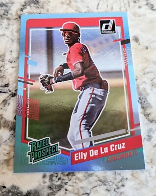 🔥Elly De La Cruz 2023 Donruss Rated Prospect Rookie RC #57🔥 | eBay