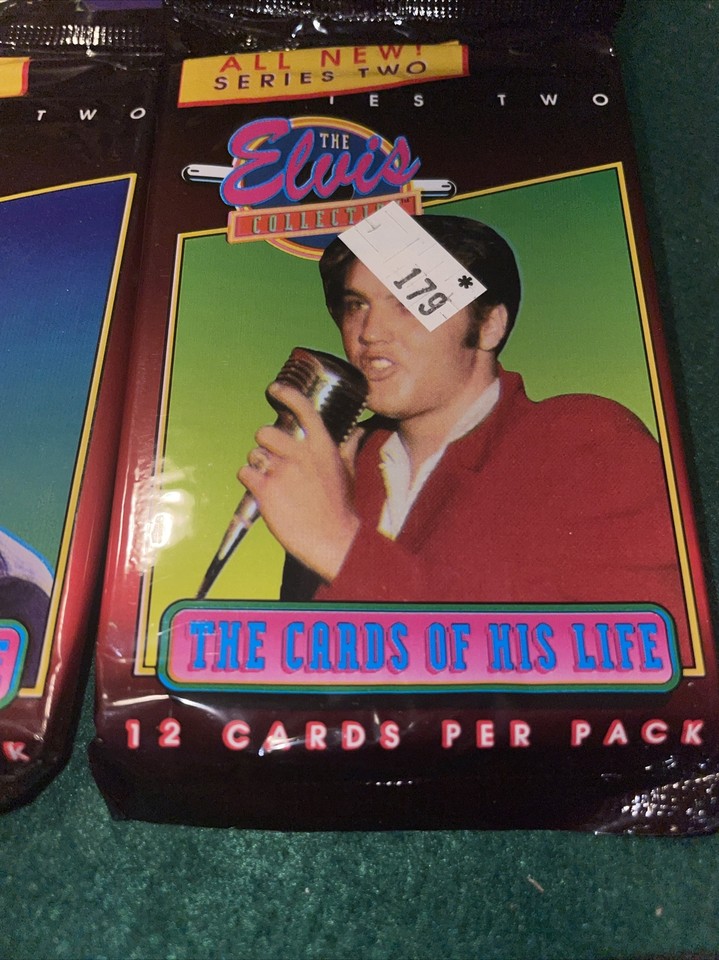 (12) 1992 Elvis Presley Trading Card Packs, Series 2 | eBay