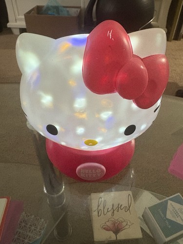 Hello Kitty LED Night Light Projector - Color Changing Kids Room Decor ...