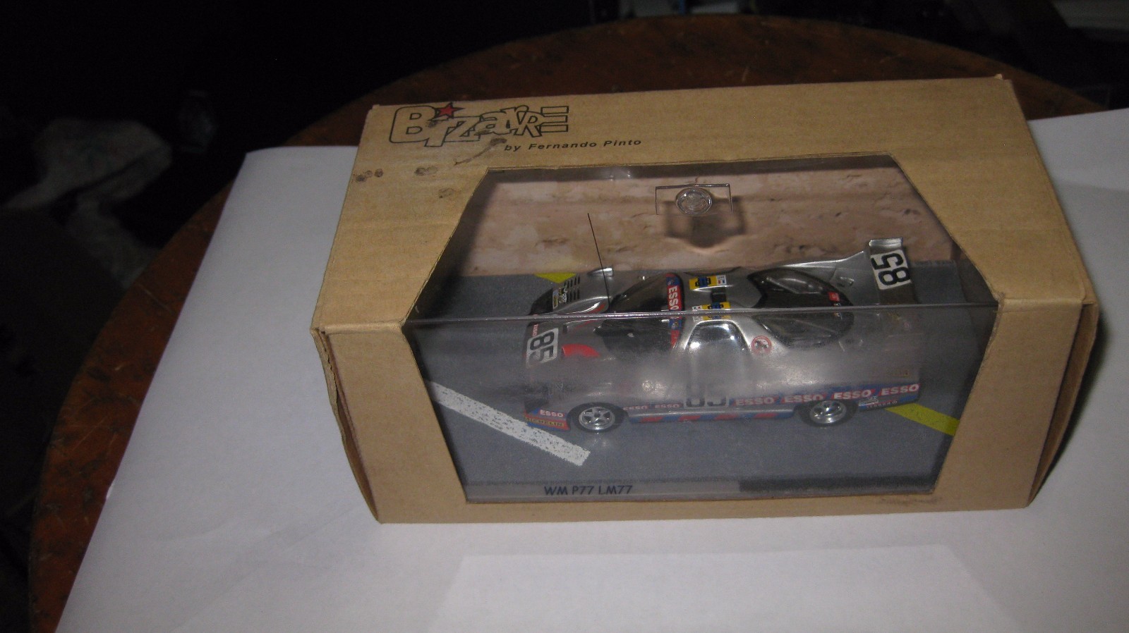 1.43 BIZARRE WM P77 1 #85 1977 Le MANS AWESOME DETAIL BZ21 OLD SHOP ...