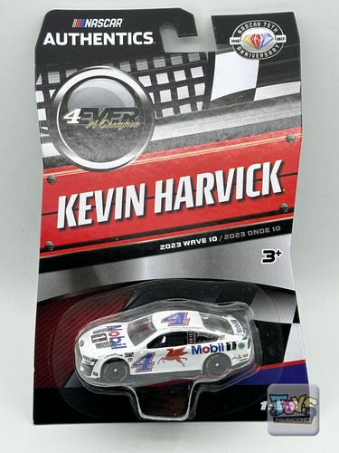 2023 Wave 10 Kevin Harvick Mobil 1 #4EVER NASCAR Authentics 1:64 Die ...