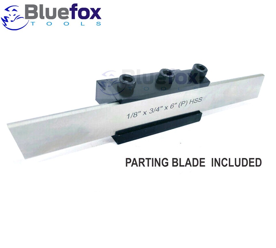 Lathe Clamp Type Parting Cut Off Tool Holder 12mm Shank With HSS Blade ...