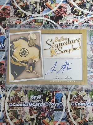 2005-06 Beehive Signature Scrapbook #SSAA Andrew Alberts Auto | eBay