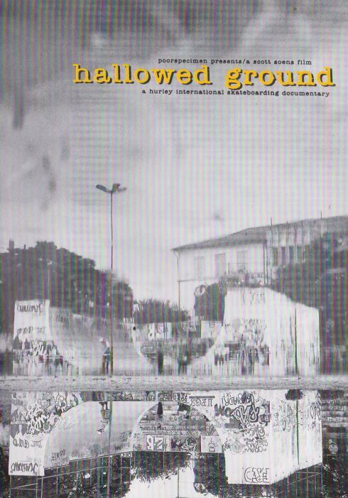 Hallowed Ground DVD VIDEO DOCUMENTARY skateboarding tricks half pipe ...