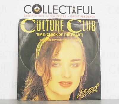 CULTURE CLUB - TIME (CLOCK OF THE HEART) - 1982 EPIC - PS - 45rpm 7 ...