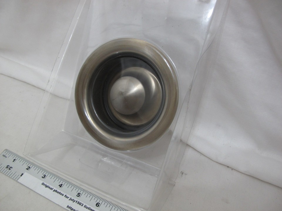 NEW Glacier Bay Garbage Disposal Rim/Stopper BRUSHED NICKEL 7041-101BN ...