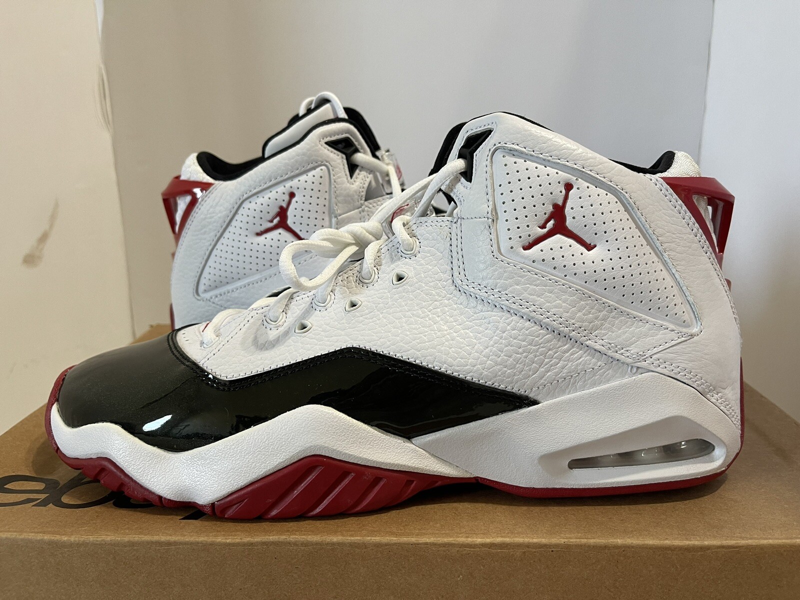 Nike Air Jordan B’Loyal White Varsity Red Black Mens Size 11 (315317 ...
