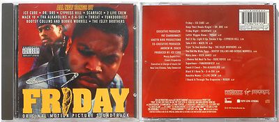 Friday Original Motion Picture Soundtrack RARE CD 1995 | eBay