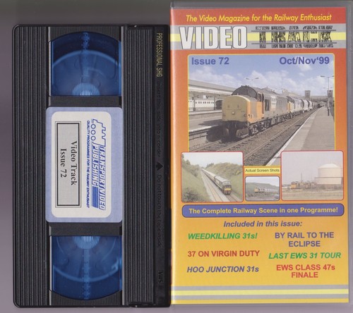 Video Track VHS Video Tapes - Various titles 9 to 107 ~ Railway Video ...