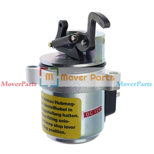 Fuel Shut Off Solenoid 04272733 For Deutz BF4M1011F Engine Bobcat 863 ...
