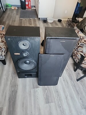 2x Pioneer CS-N575 3 Way Speakers TESTED & WORKING | eBay