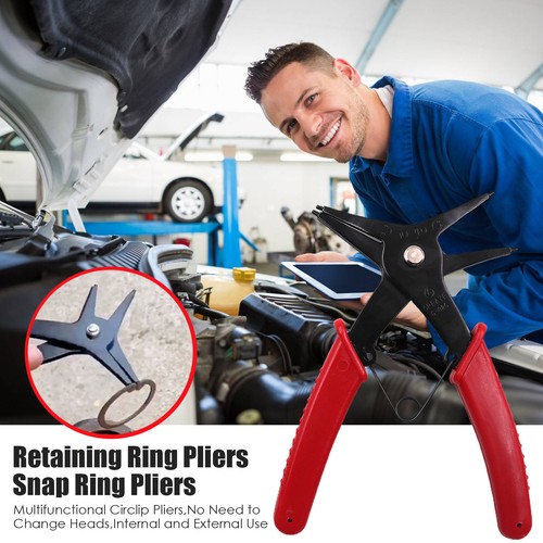 Circlip Plier | Snap Ring Removal Tool | Dual Purpose Circlip Pliers ...