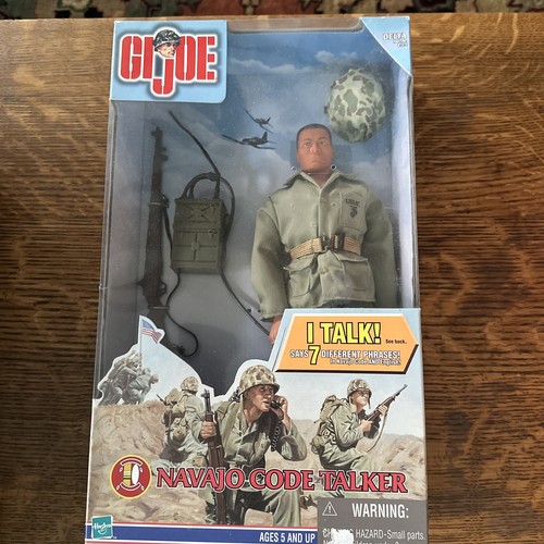Hashbro Gi Joe Navajo Code Talker 12” Action Figure New | eBay