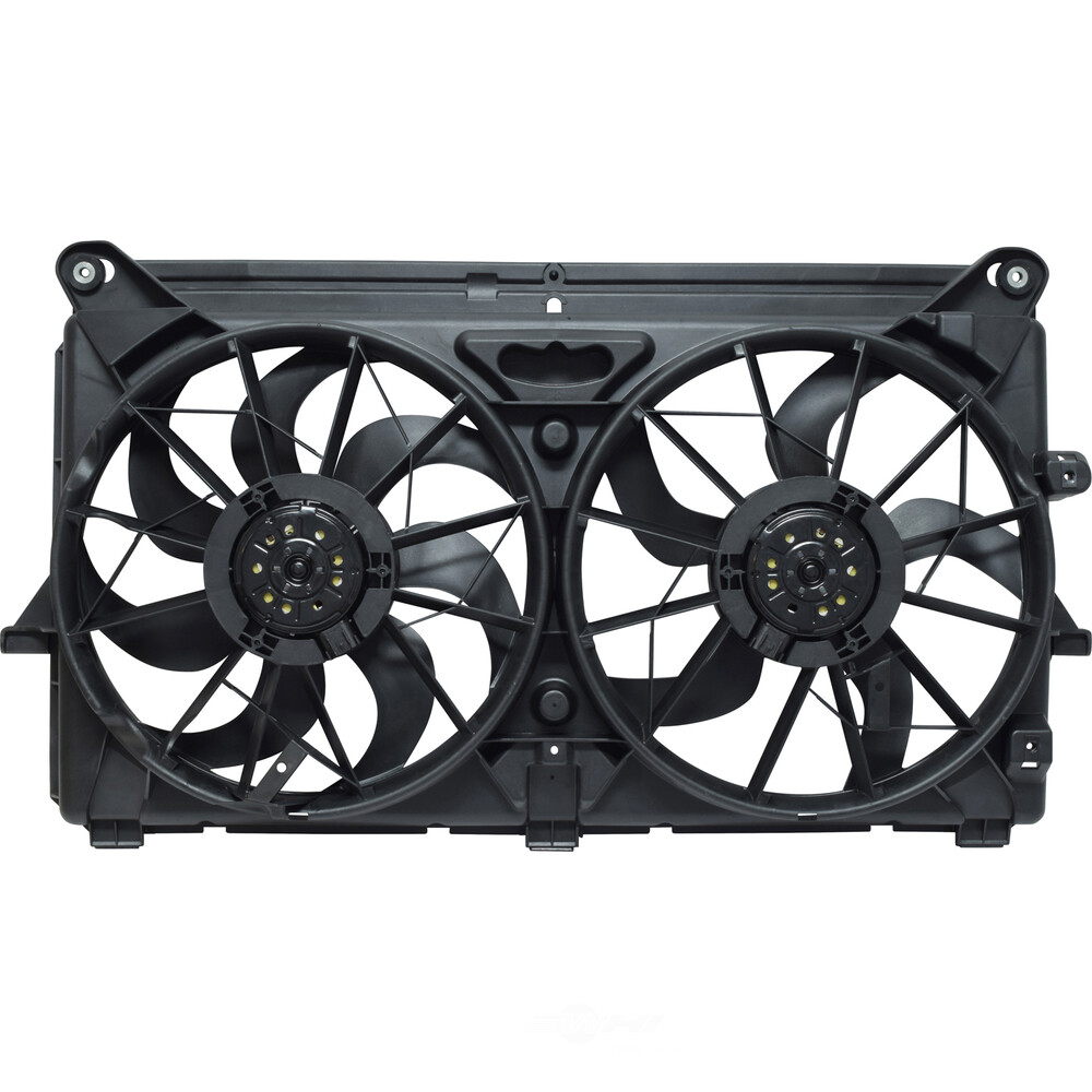 Dual Radiator and Condenser Fan Assembly-SLE, VIN: C, GAS UAC FA 50258C ...