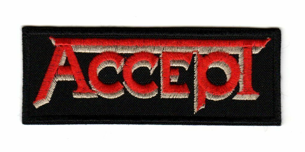 Accept Embroidered Sew-on Patch | German Heavy Metal Music Band Logo | eBay