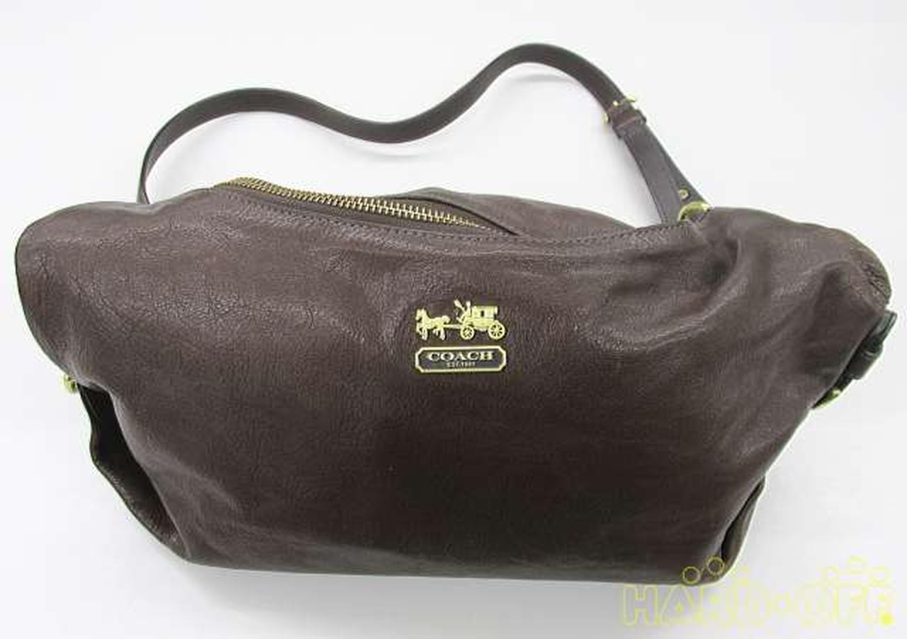 Coach Madison Leather Haley 14304 2Way Bag - Gem