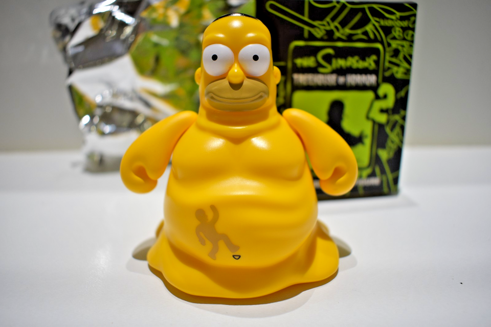 KIDROBOT THE SIMPSONS TREEHOUSE OF HORROR SERIES 2 - HOMER THE BLOB ...