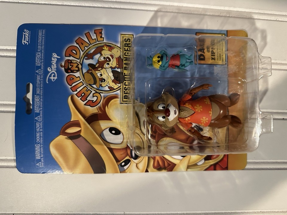 NEW Funko Chip n Dale Rescue Rangers Lot. Chip, Dale & Zipper 3 ...