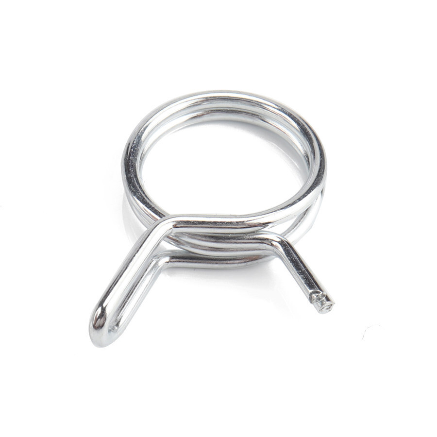Stainless Steel Double Wire Fuel Line Hose Tube Spring Clip Clamp ...