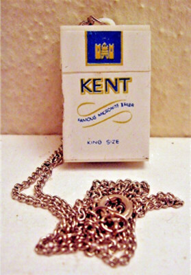Kent Cigarette Necklace Charm Old Vending Machine Toy Old Store Stock ...