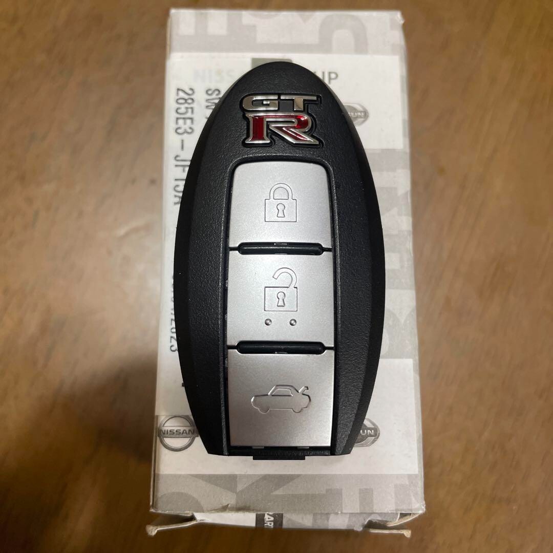 Genuine Nissan GT-R R35 SW ASSY 3-button smart key Keyless Entry New | eBay