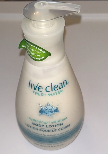 Live Clean Fresh Water Hydrating Body Lotion 17oz 500ml BRAND NEW ~rare ...