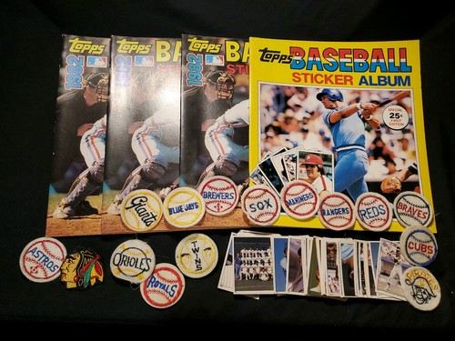 1981-82 Topps Baseball Unused Sticker Albums, Stickers, Vintage Patches ...