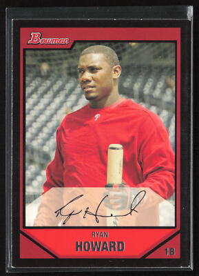 2007 Bowman #50 Ryan Howard Card | eBay