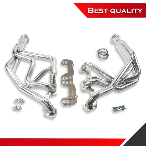 Full Length Headers Suit Mopar 1/2 3/4 Ton Pickup 2/4WD 318 360 1972-93 ...