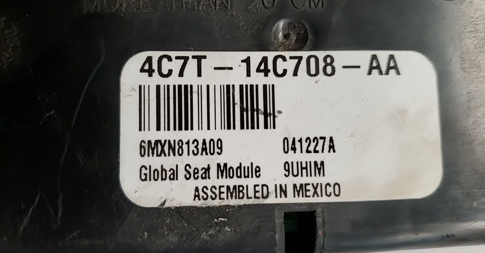 4C7T-14C708-AA Ford seat control module | Genuine OEM