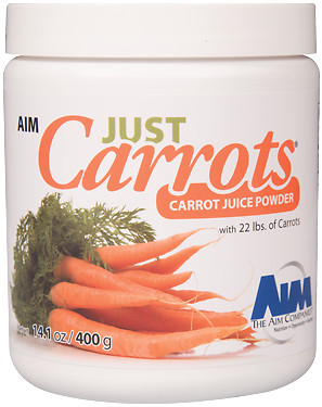 AIM Just Carrots 14.1oz Powder = 22lbs. of Carrots | eBay