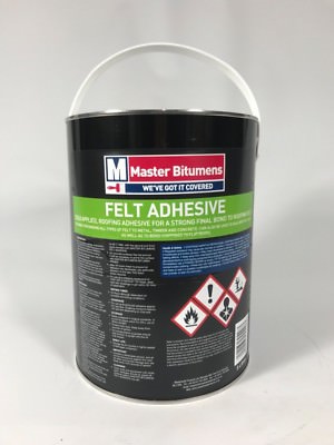 5 LITRE BITUMEN ROOF FELT ADHESIVE 5060173695583 | eBay