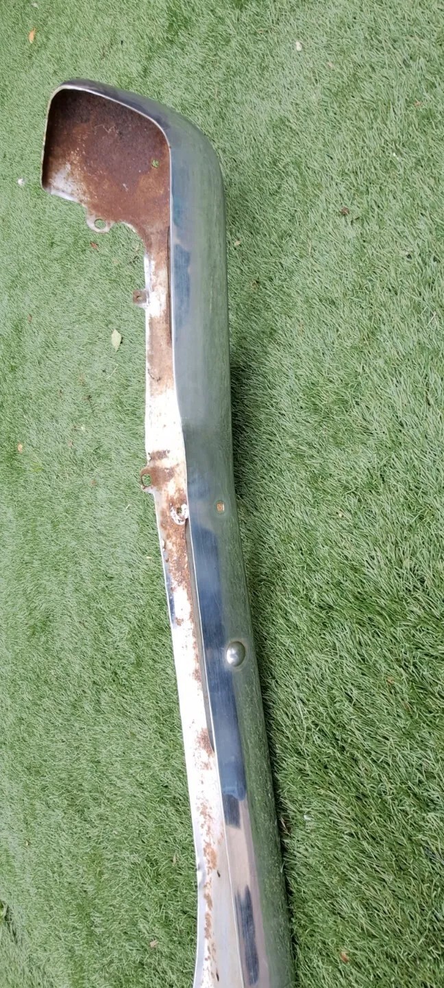 GENUINE HQ HOLDEN CHROME FRONT BUMPER BAR KINGSWOOD MONARO PREMIER GTS ...