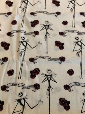 Nightmare Before Christmas Jack and Roses 9”x44” | eBay