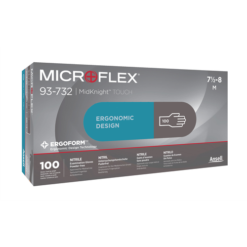 Microflex MICROFLEX Midknight Touch 93732 M 20076490609577| eBay