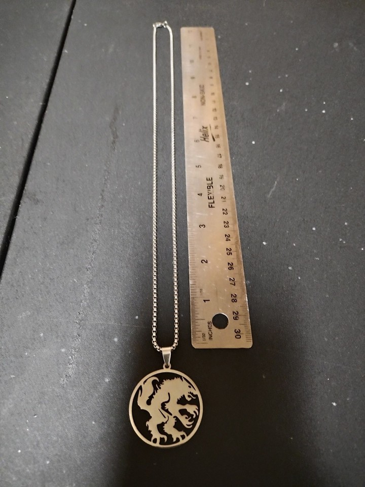 🔥SATANIC WAR MASTER🔥WEREWOLF PENDENT & CHAIN🔥BLACK METAL🔥SATANISM🔥 | eBay