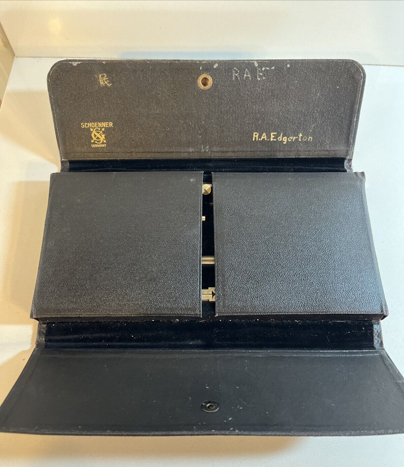 Vintage Drafting Set Tools Lot: Schoenner- Ind. Blue Print Co.- Keuffel ...