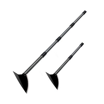 Hoe Garden Tool Long Handle, 60 Inch Long Triangle Hoe Manual Weeder ...