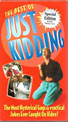 The Best Of Just Kidding VHS 1995 Special Edition Volumes 3 & 4 ...
