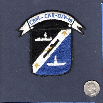 Original 1970's Comcardiv 19 Commandant Porteur Division De Marine Ship ...