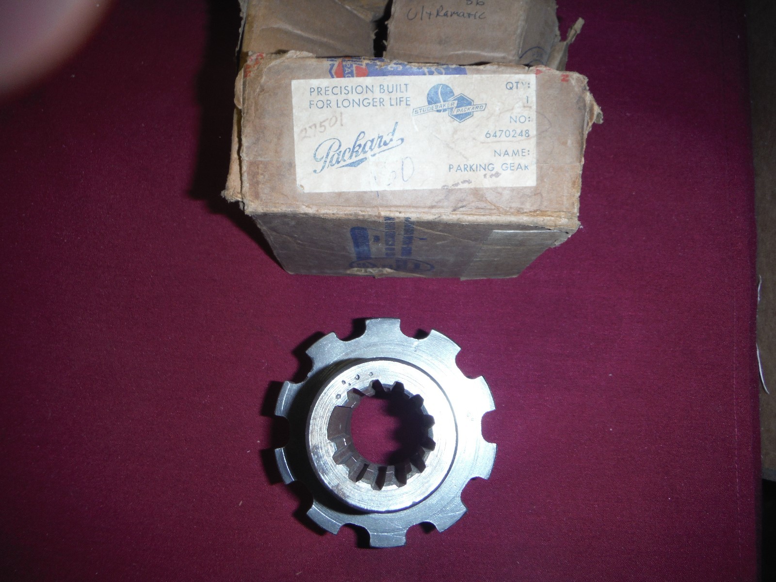 1956 Packard Ultramatic Parking Lock Gear 6470248 NOS | eBay