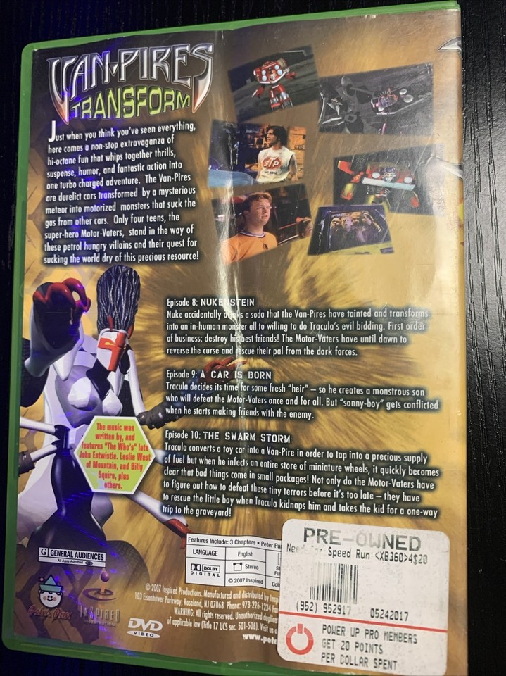 Van-Pires Transform - Swarm Storm - Vol. 3 (DVD, 2007) 71083589065| eBay