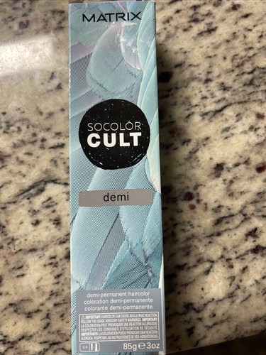 Matrix Socolor Cult Demi-Permanent Dusty Teal 3 oz | eBay