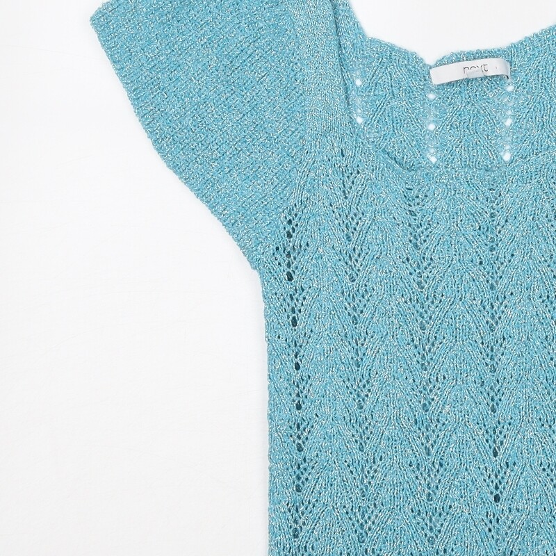 NEXT Womens Blue Round Neck ModAcrylic Blend Jumper Size XS | eBay UK
