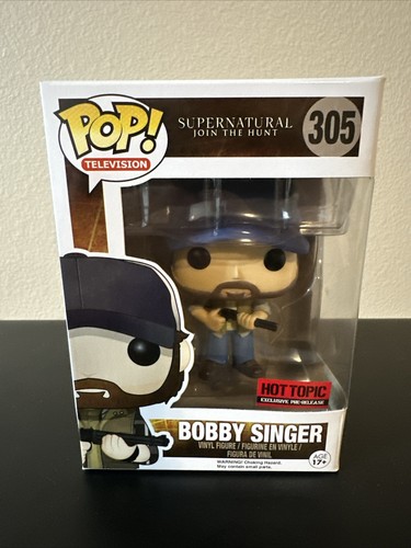 Funko Pop! Vinyl: Supernatural - Bobby Singer - Hot Topic (Exclusive ...
