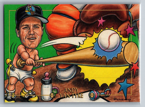 1993-95 Cardtoons - Andy Van Tyke - Andy Van Slyke #77 | eBay