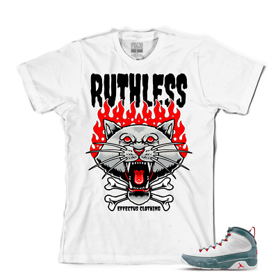 Tee to match Jordan Retro 9 Fire Red. Ruthless Tee | eBay