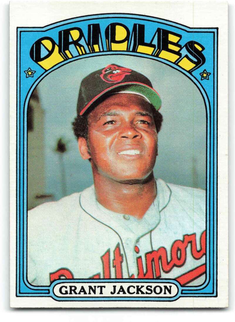 1972 Topps #212 Grant Jackson NM++ Orioles ID:276322 | eBay