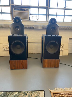 Acarian Alon IV Loudspeaker Brown Italian Rosewood Veneers | eBay